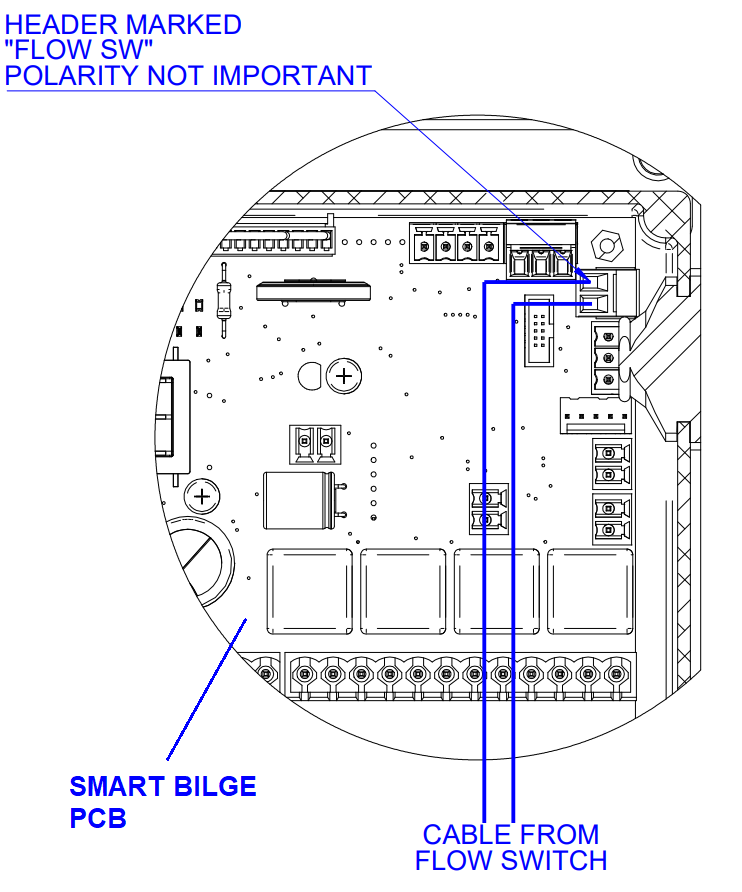 SmartBilge+ Flow Switch installation guide