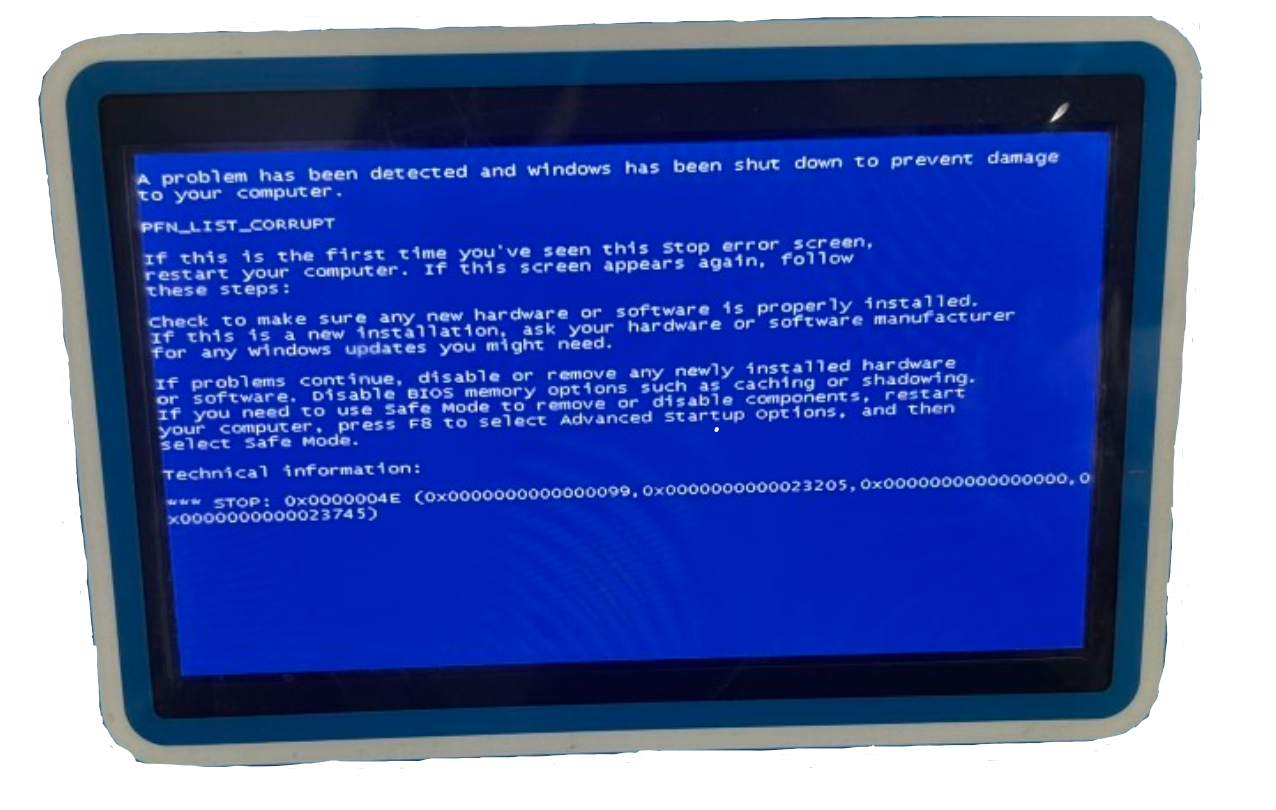 PFN_LIST_CORRUPT Blue Screen of Death (BSOD)