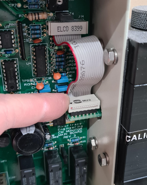 Checking connection (Ribbon cable)