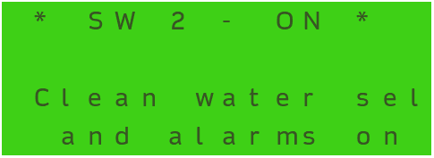 Smart Bilge SW2 input