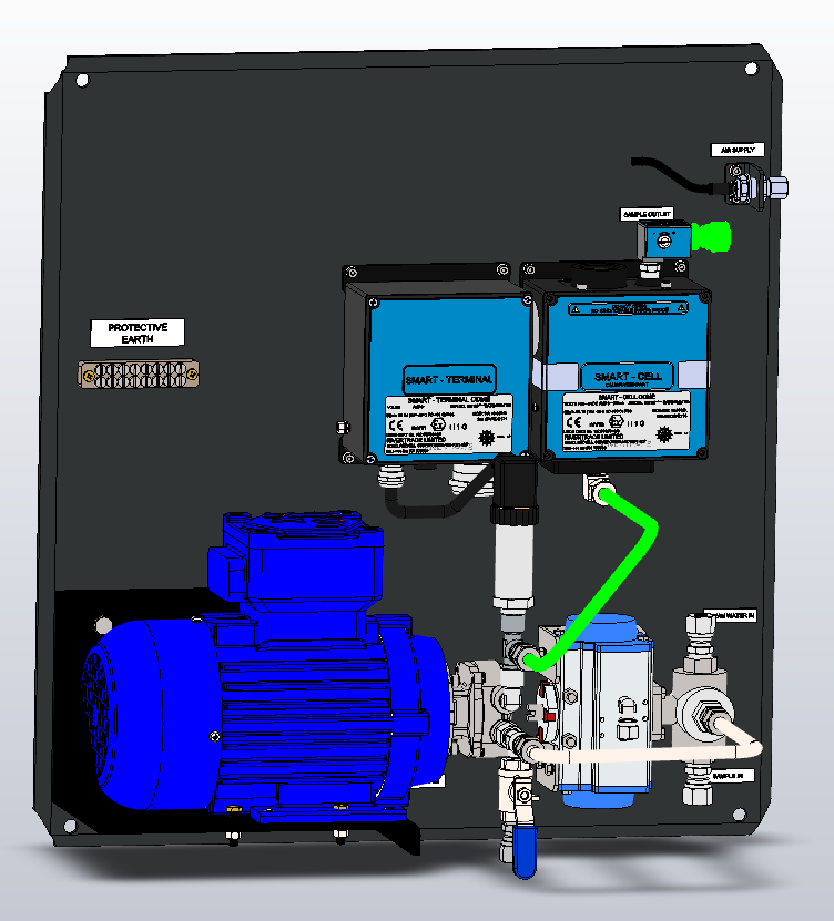 Smart ODME measuring cell replacement