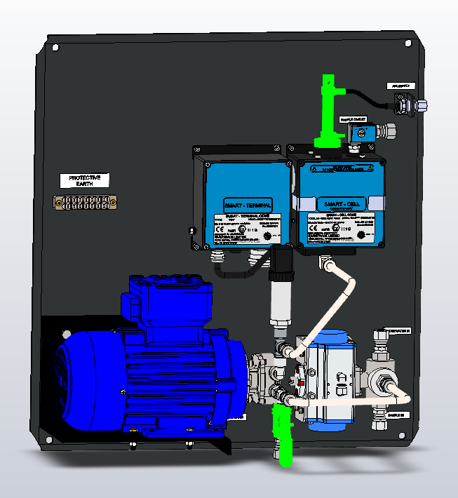 Smart ODME measuring cell replacement