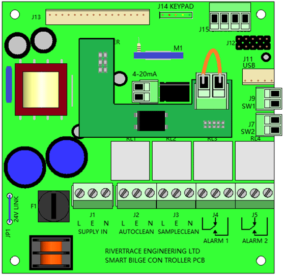 Smart Bilge flow switch fault