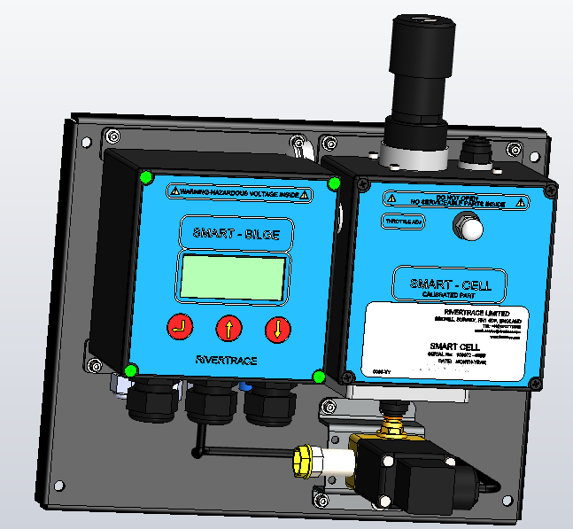 Smart bilge Measuring cell removal and replacement